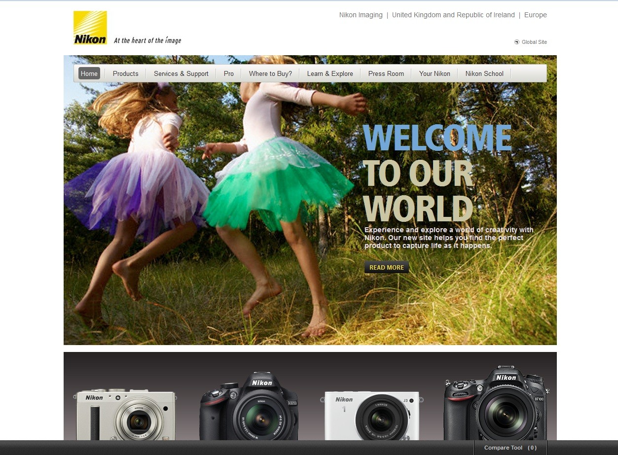 Nikon Europe refreshes web design to better reflect 'I AM Nikon' brand ...