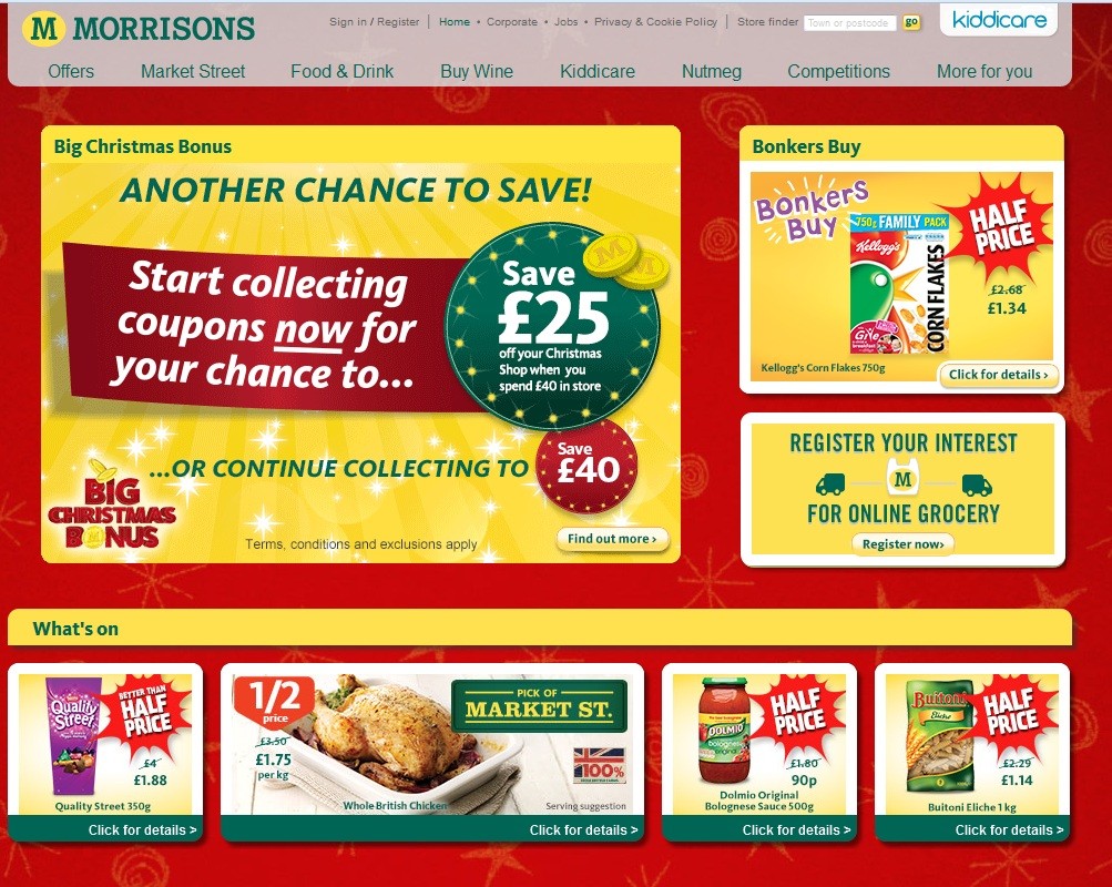 Morrisons pins blame for 2.4% sales decline on online absence | The Drum