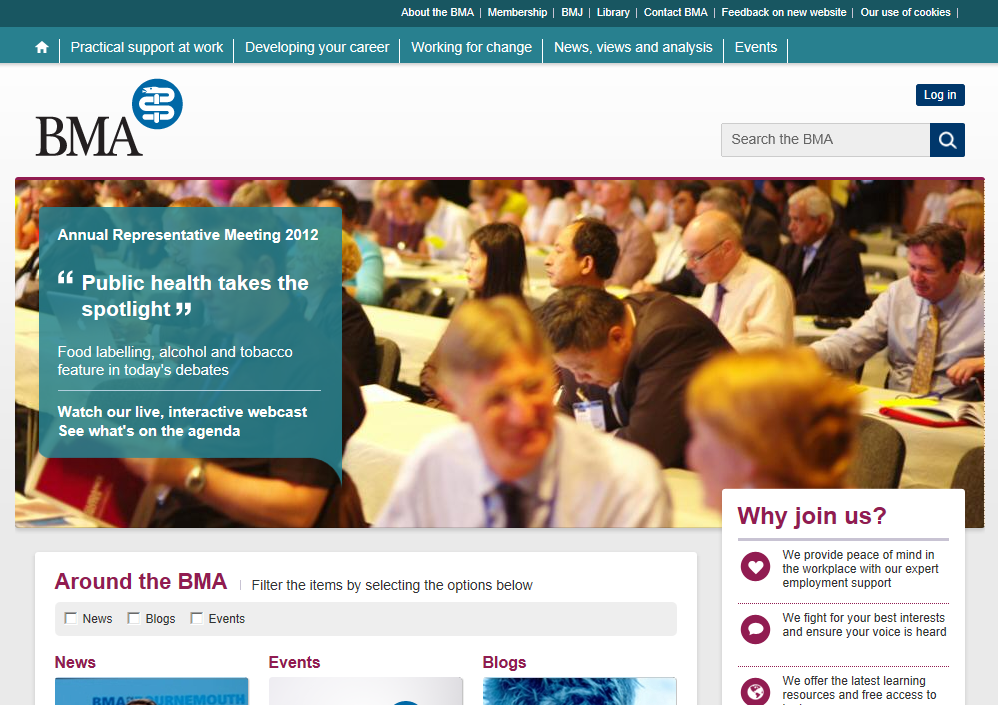 BMA Unveils Customisable New Website Created By Precedent | The Drum