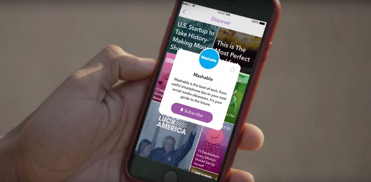 Snapchat Discover gets a reader-friendly makeover, giving users the ...